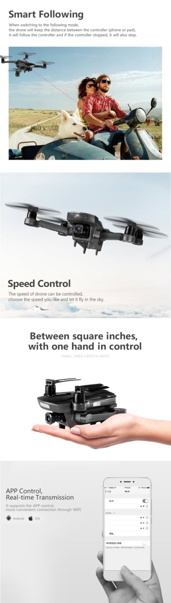 Eachine Foldable RC Drone CG033 Quadcopter with Gimbal Camera (HD/108 – Ripe Pickings
